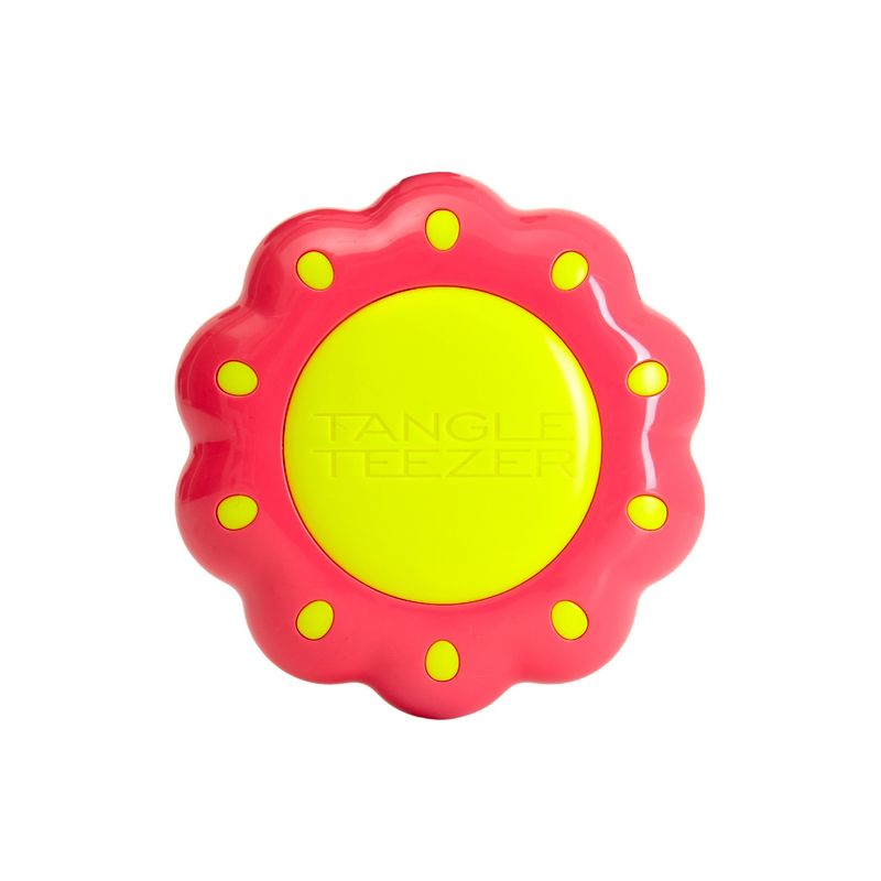 Tangle Teezer Compact Flower Hairbrush Yellow Pink - Online Marketplace ...