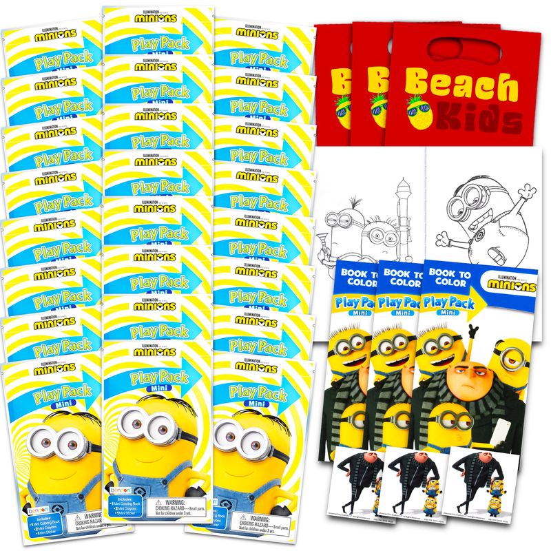 Despicable Me Ultimate Party Favor Set - Bundle of 24 Minions ...