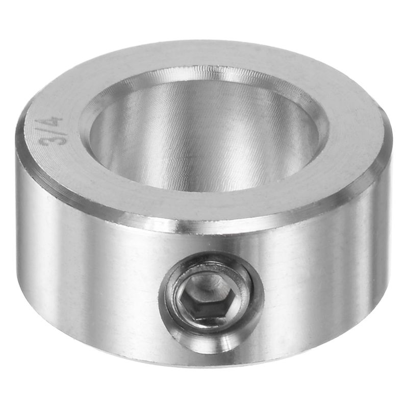 sourcing map Shaft Collar 3/4" Bore 304 Stainless Steel Set Screw Shaft ...