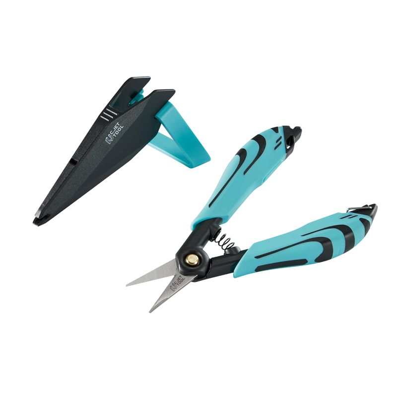 C.JET TOOL Precision Braided Fiber Optic Scissors, Wire Kevlar Cutter ...