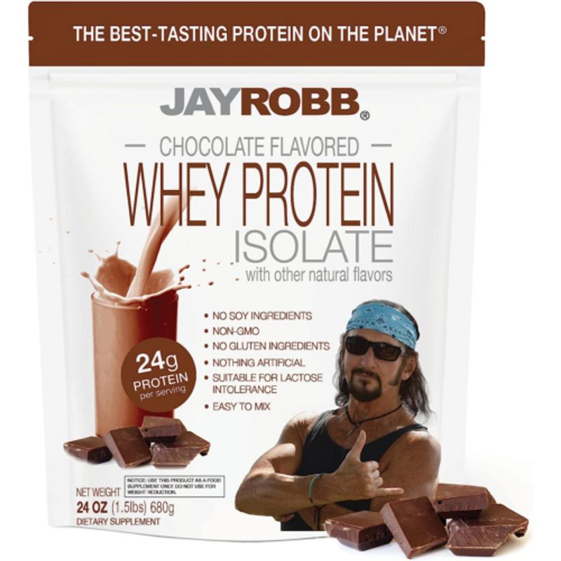 Jay Robb Whey Protein 1.5lb Protein Chocolate Bag GREAT DEAL - EveryMarket
