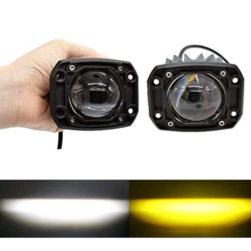 KITOCARTOP 3 Inch Flush Mount LED Pods Light Spot Driving Off Road ...