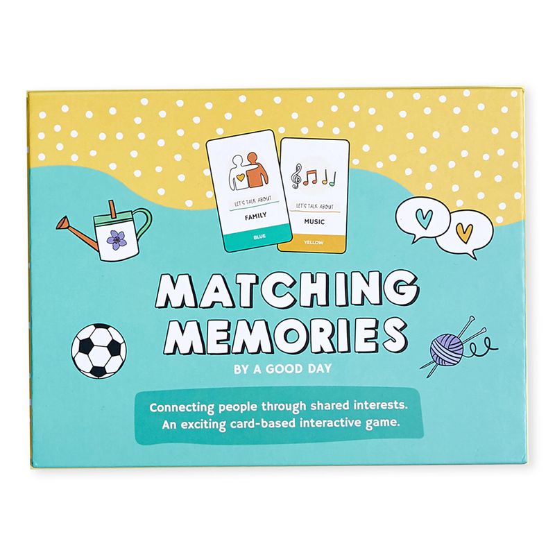 A Good Day Matching Memories Conversation Card Game, Dementia Friendly ...