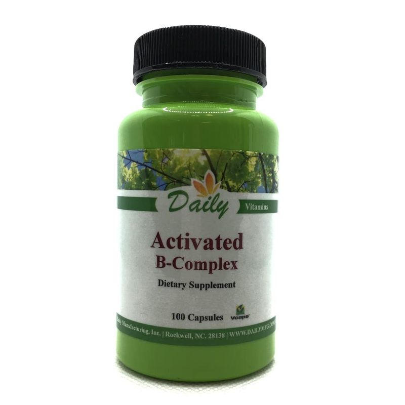 Daily Manufacturing Activated B-Complex (Activated Forms of Multi-B ...