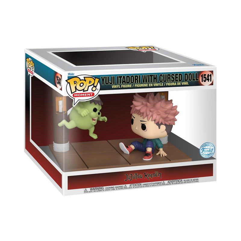 Funko POP! Moment: Jujutsu Kaisen - Itadori & Cursed Doll - Collectable ...