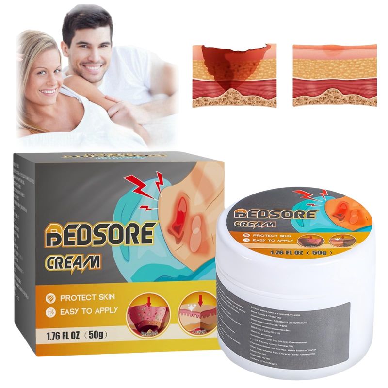 50g Bedsore Cream,Pressure Sore Healing Cream,Bed Sore Wound Treatment ...