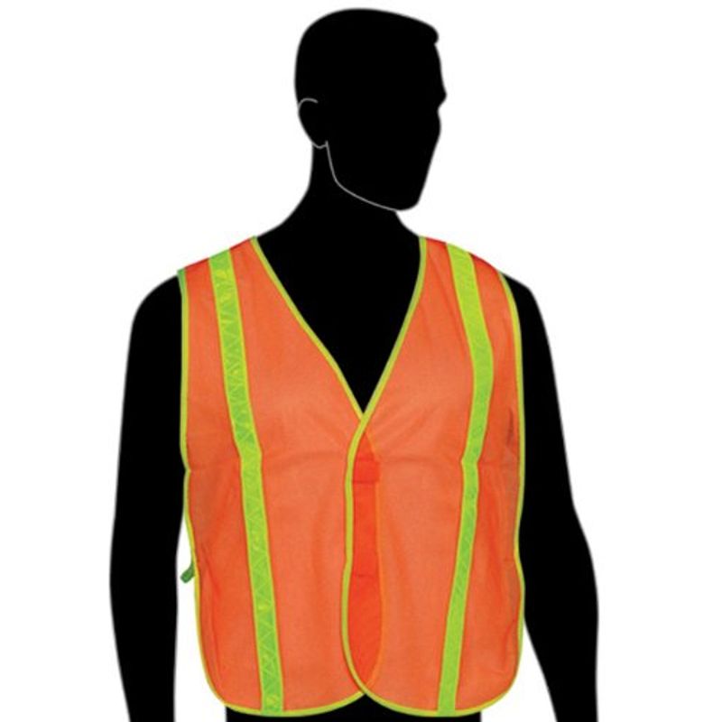 Liberty Glove & Safety N16230 HiVizGard Polyester Mesh General Purpose ...