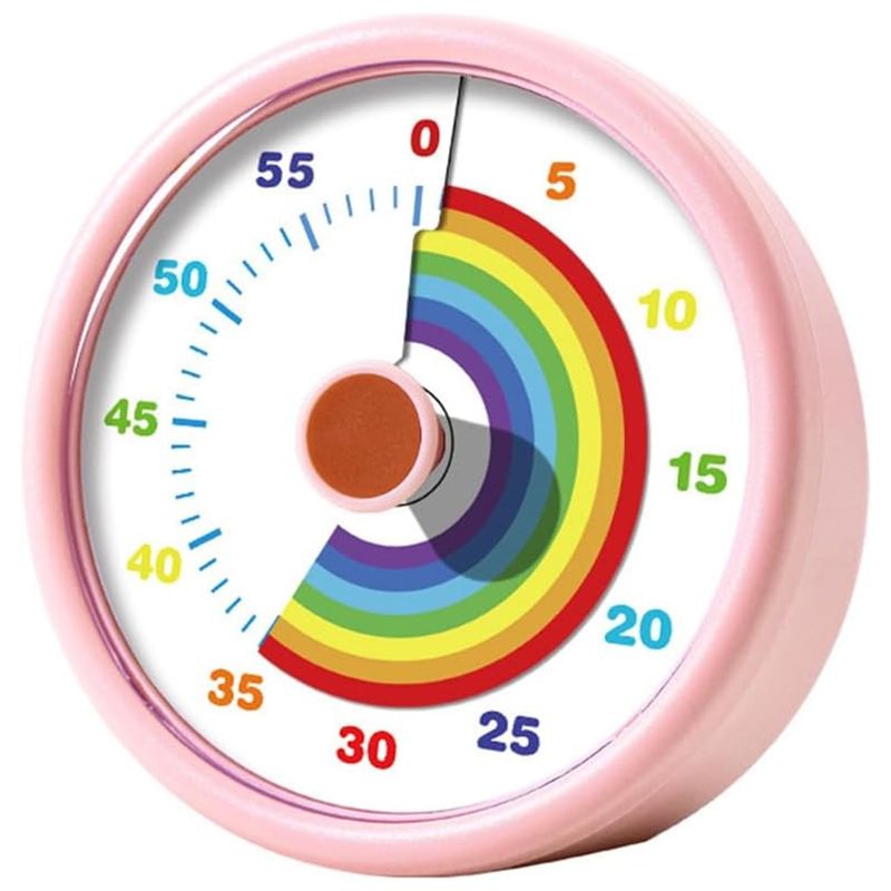 Yunyu Visual Timer For Kids 60 Minute Silent Countdown Timer With