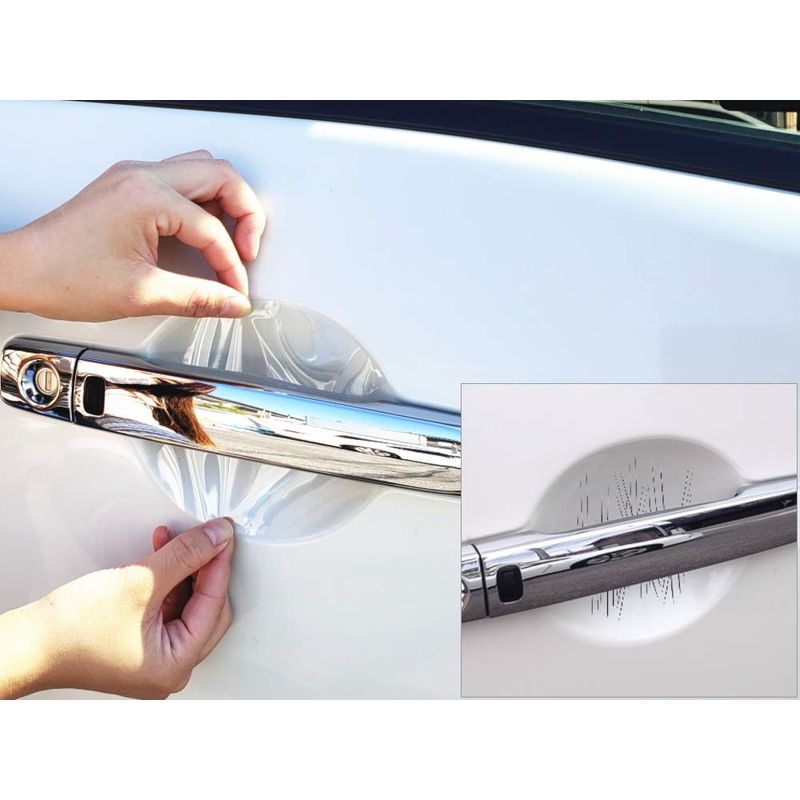 A.P.O Door Knob Scratch Guard (Wagen T-Roc) Car Specific Precut Door ...