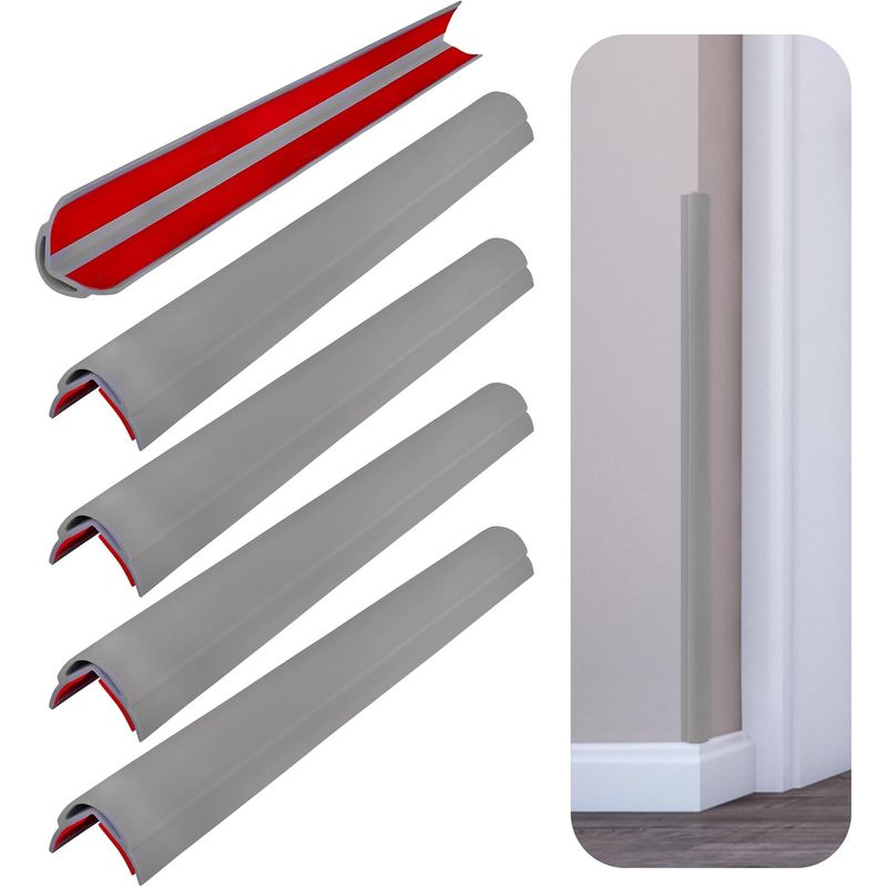 Wall Corner Guard Edge Protector, 48 Inch Heavy Duty Baby Proofing Corner Guards - Online ...