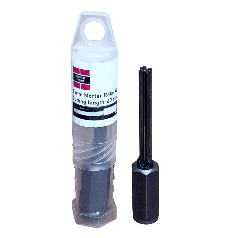 MurerPoint 3 Cutter Masonry Chisel Mortar Rake - 8mm | TCT Chisel ...