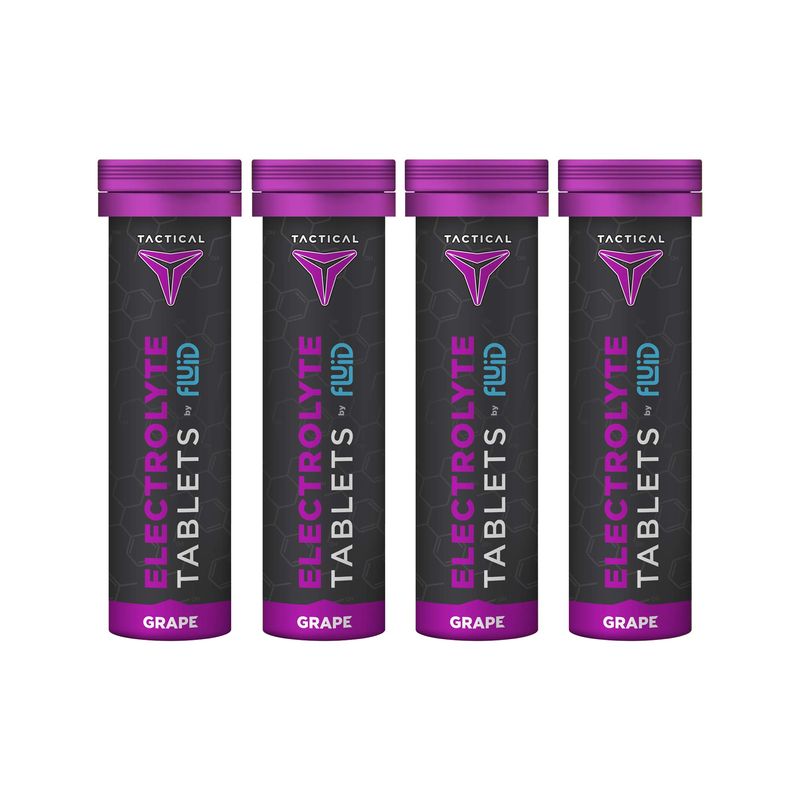 Fluid Tactical- Effervescent Hydration Tablets, Electrolyte Replacement ...