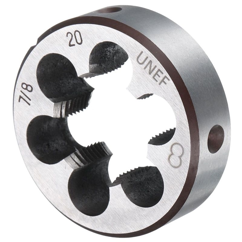 sourcing map Round Threading Die 7/8-20 UNEF Thread Right Hand Screw ...