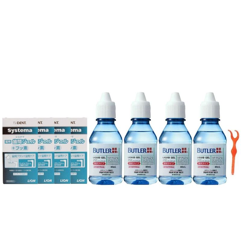Butler Dental Liquid Gel, 2.8 fl oz (80 ml), DENT.EX Systema Medicated ...