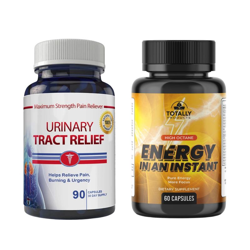Urinary Tract Infection Pain Relief Pills Energy Boost Brain Health ...
