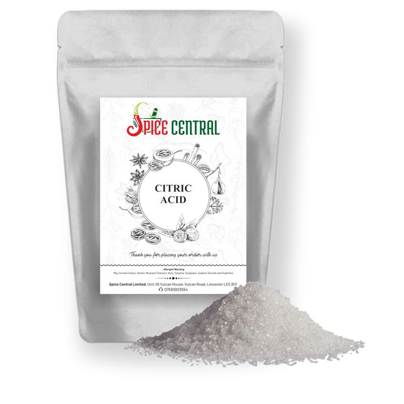 Citric Acid | Monohydrated E330 | Food Grade Premium Quality 50g-1900g ...