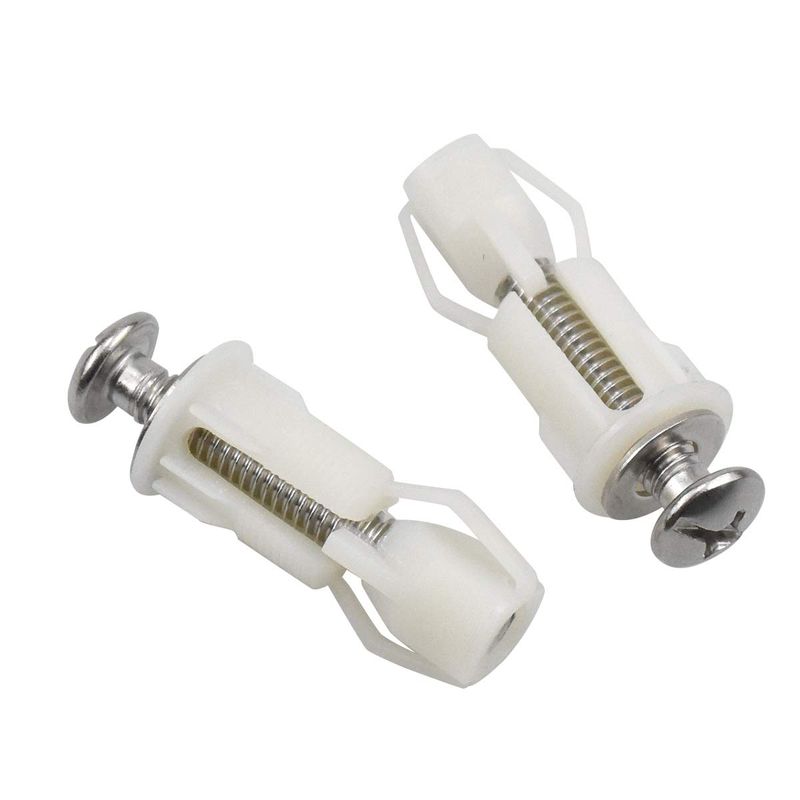 Kissral 2 Pieces Expansion Screw for Toilet Seat Attachment Screws ...