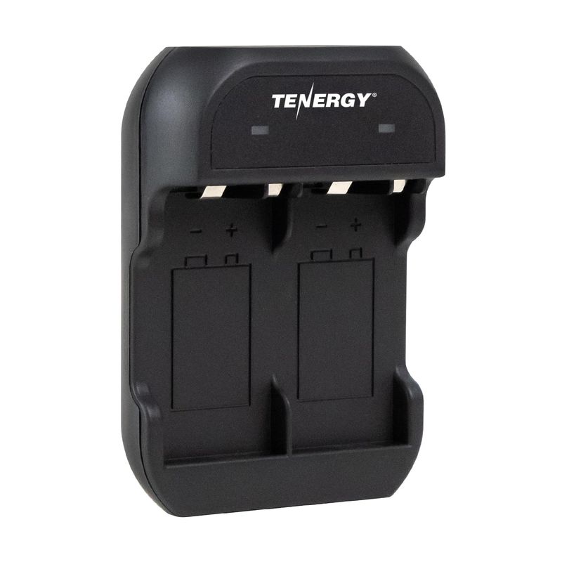 Tenergy TN141 Smart Charger for NiMH 9V Rechargeable Batteries, 9V ...