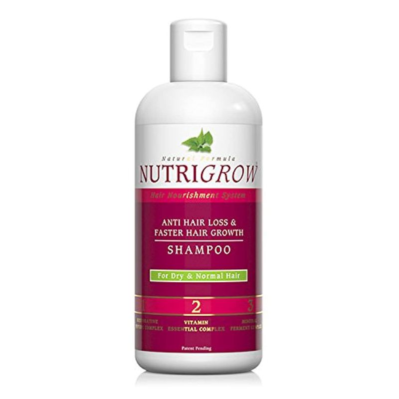 Nutrigrow Anti Hair Loss & Faster Hair Growth Shampoo Dry & Normal Hair ...