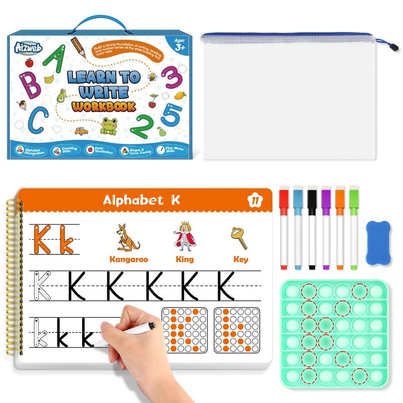 Aizweb Handwriting Practice for Kids,Learn to Write,Pre k Toddler ...