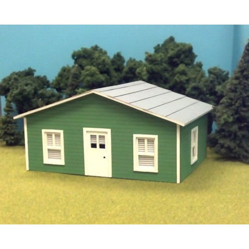 Train Time Laser N Scale Laser Cut Matt's House Building Kit - EveryMarket