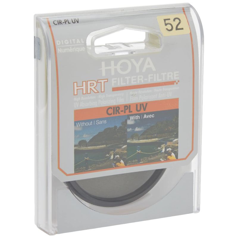 Hoya 52mm Circular Polarizing and UV HRT Screw-in Filter - Online ...