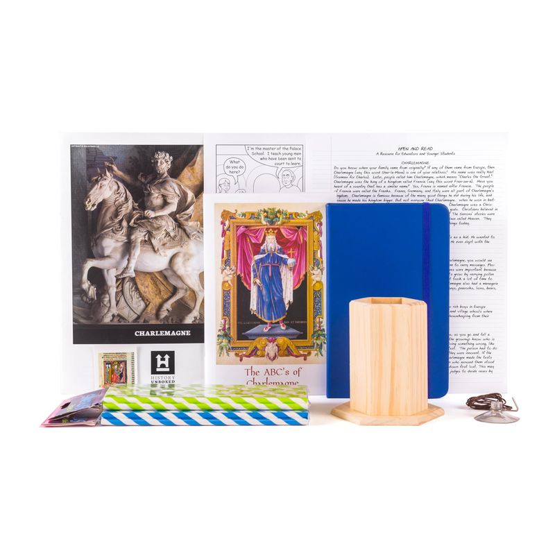 History Activity Kit ‘Charlemagne Unboxed’ Educational Kit, History ...