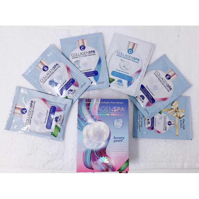 La Palm Collagen Spa Luxury Manicure and Pedicure with Collagen Bubble ...