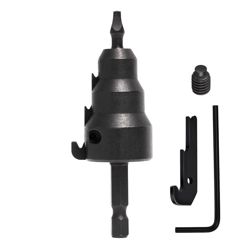 Saipor Power Conduit Reamer Kit Hexagon Shank Copper Tube Expander with ...