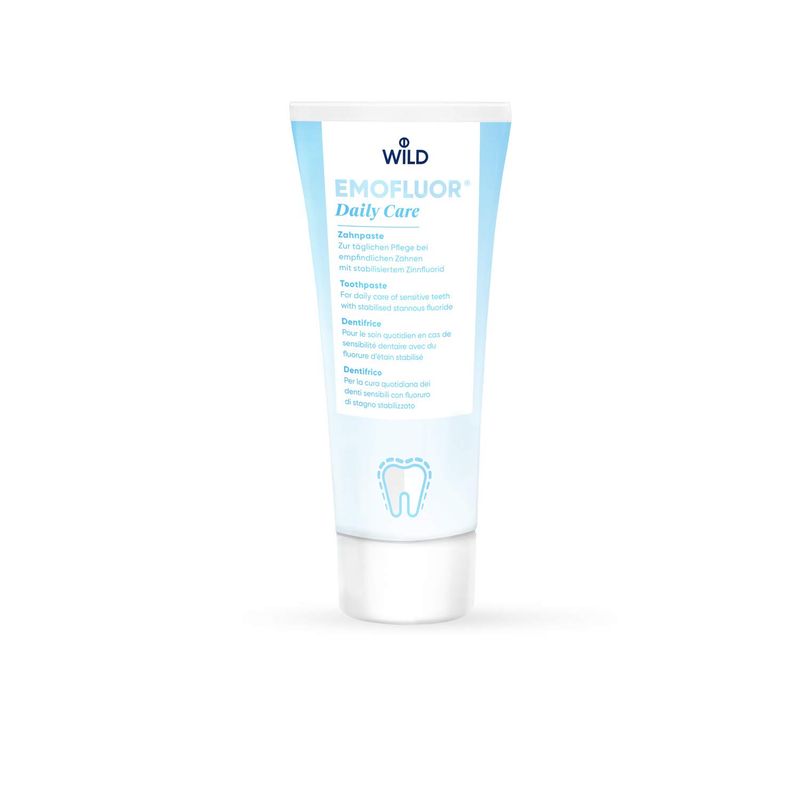 Emofluor Daily Care toothpaste, for daily care of sensitive teeth, with ...