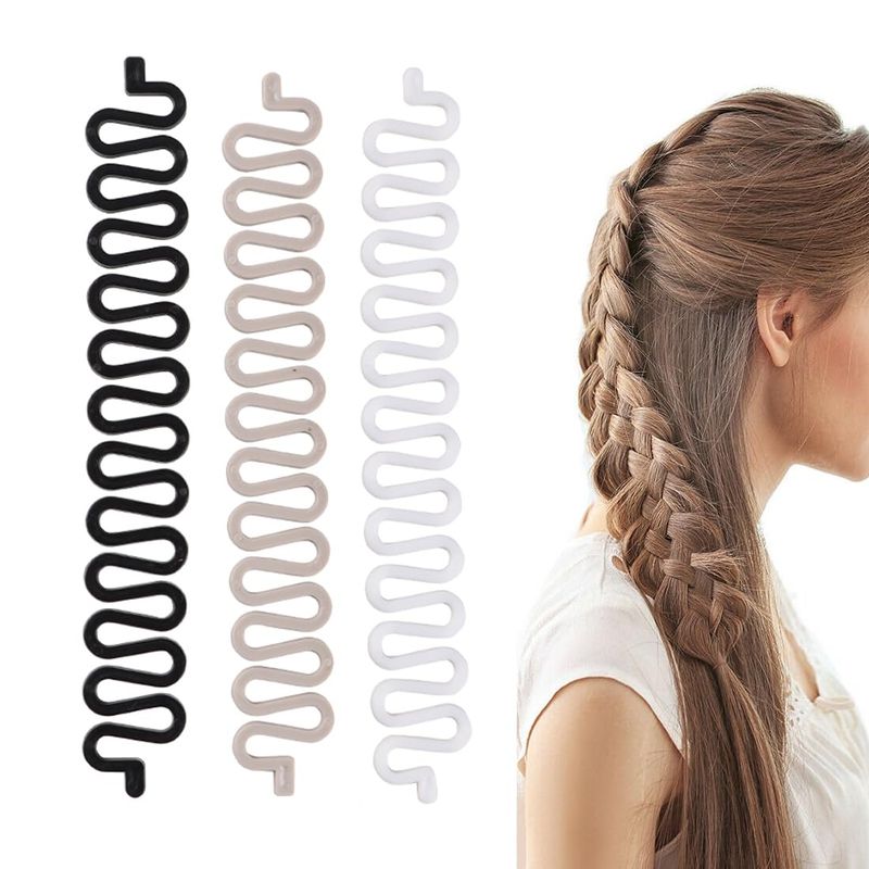 Tomedeks Haarstrickwerkzeug Mode French Hair Styling Clip Twist Braid ...