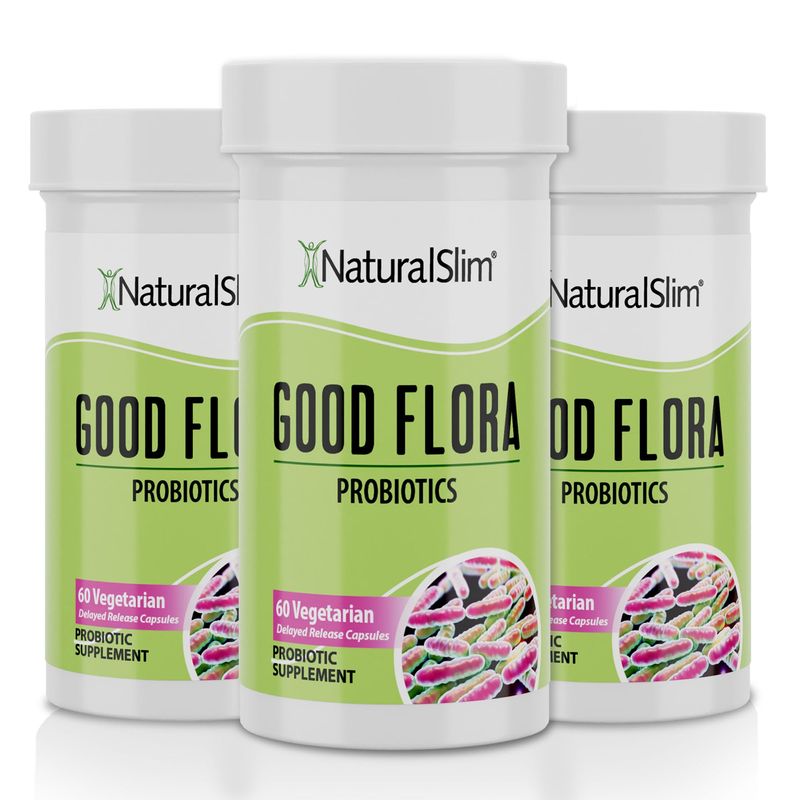 NaturalSlim Good Flora – Probiotics for Digestive Health, Intestinal ...