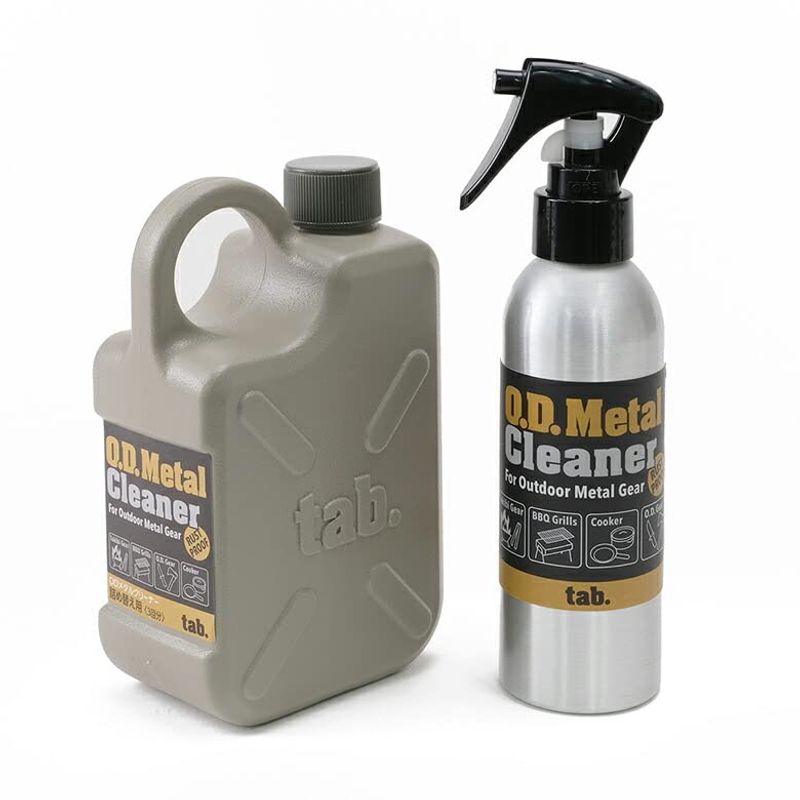 Tab. OD Metal Cleaner Body & Refill Bottle Set, Oil Stain, Soot Stain ...