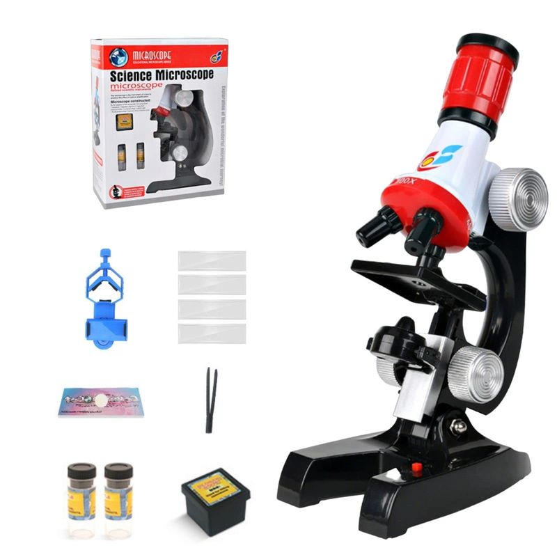 PLEAVIT Microscope Set, Elementary School Students, Junior High School ...