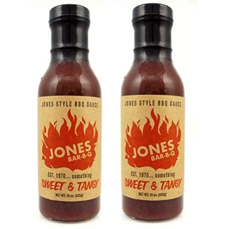 JONES BAR-B-Q - Original Sweet & Tangy BBQ Sauce - 2 Pack - Online ...