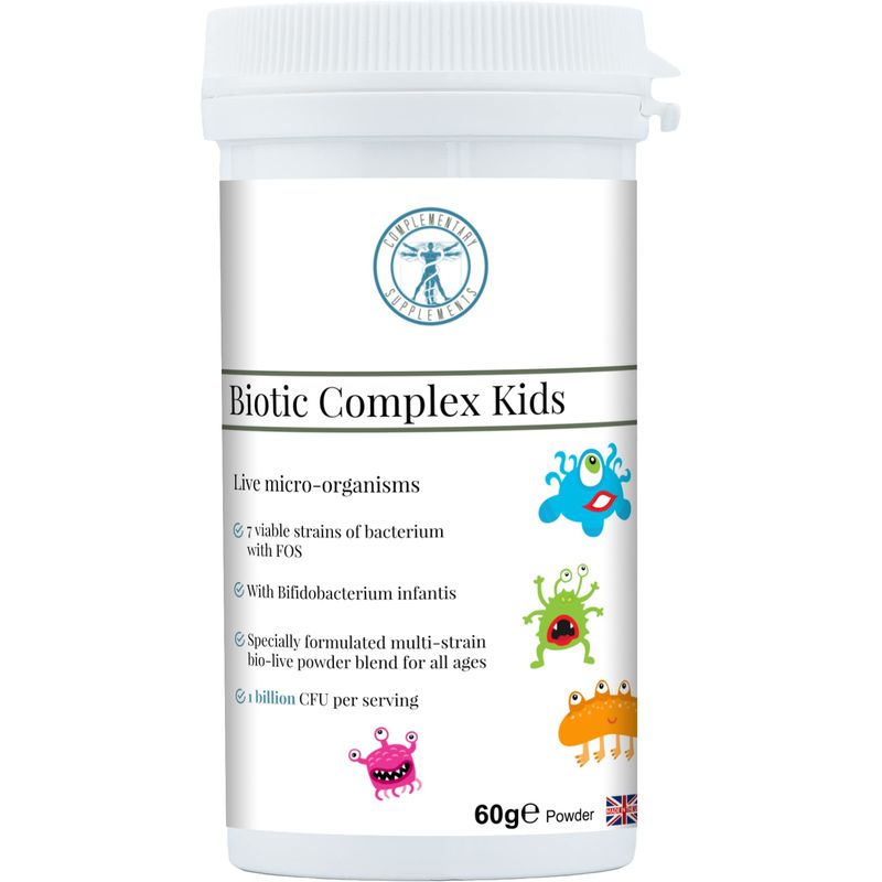 Complementary Supplements - Biotic Complex Kids - Prebiotic & Probiotic ...