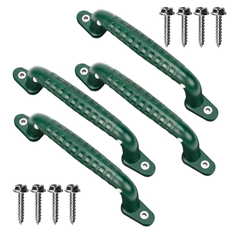 Yyiwhmy 4 Luminous Safety Playground Handles, Swing Set Kids Safety ...