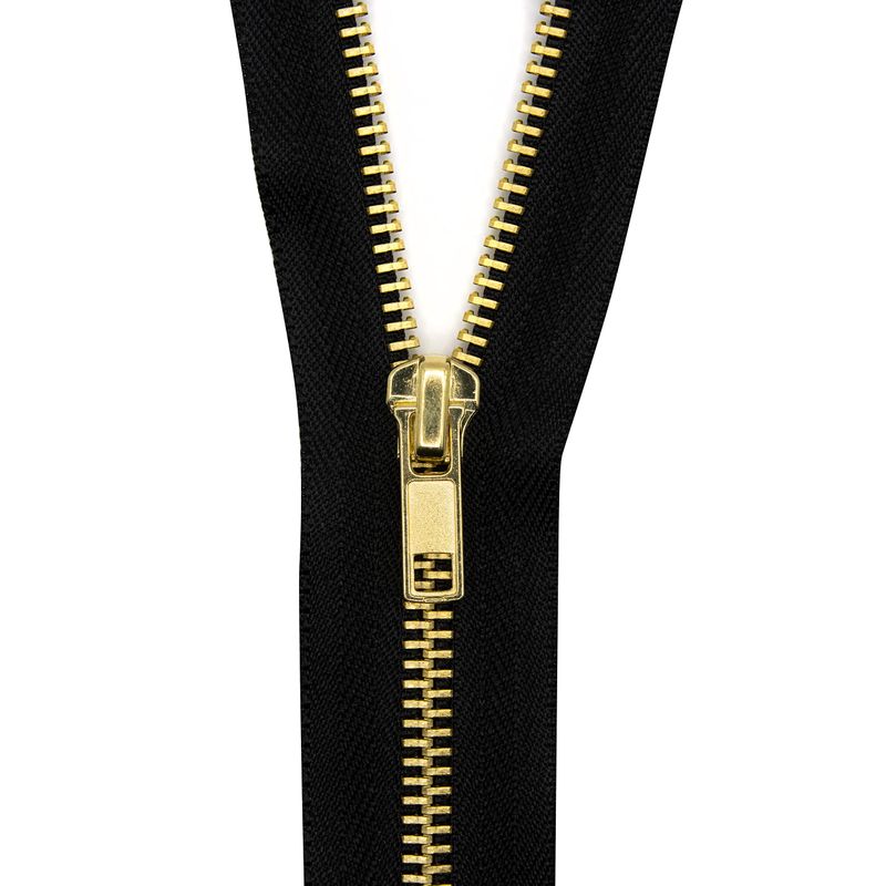 Realm Brass Teeth Jeans Zip for Sewing, Crafts, Clothing and ...