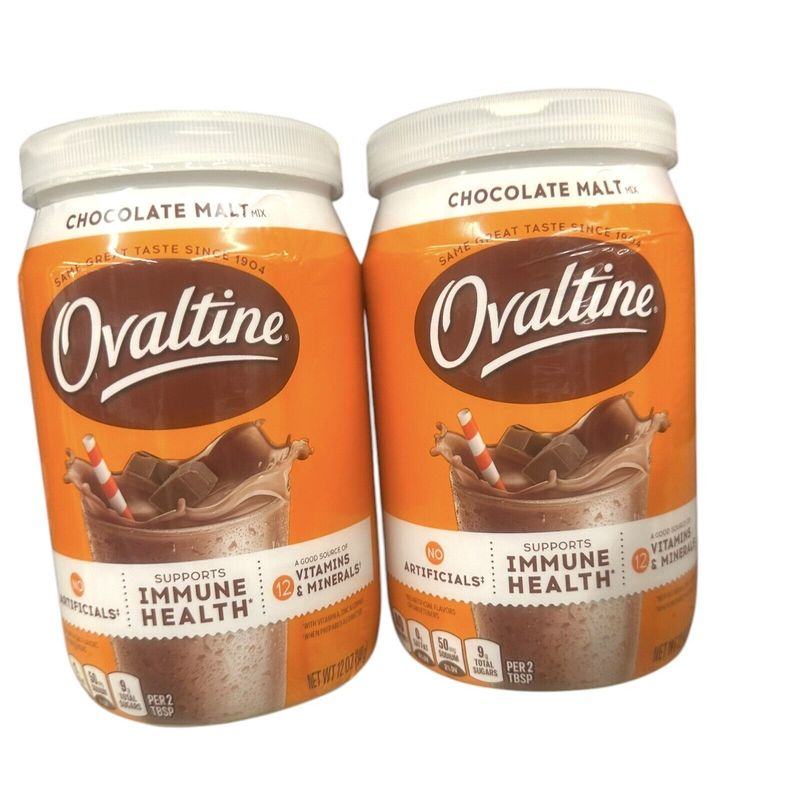 Ovaltine Malt Chocolate - 12 oz - 2 PACK - Online Marketplace - EveryMarket