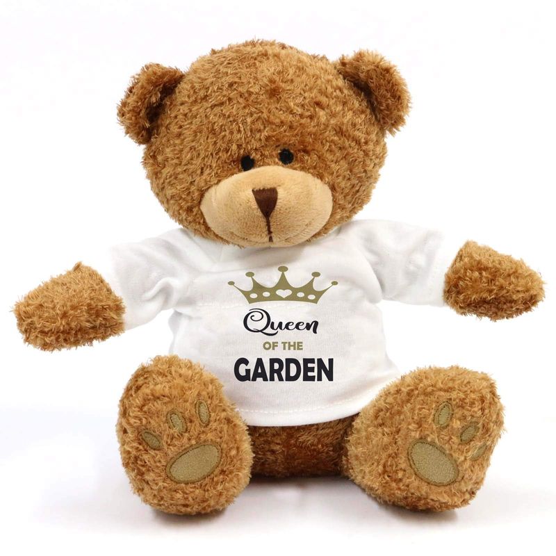 grabmybits Queen Of The Garden Teddy Bear - Gift, Gardening - Online ...