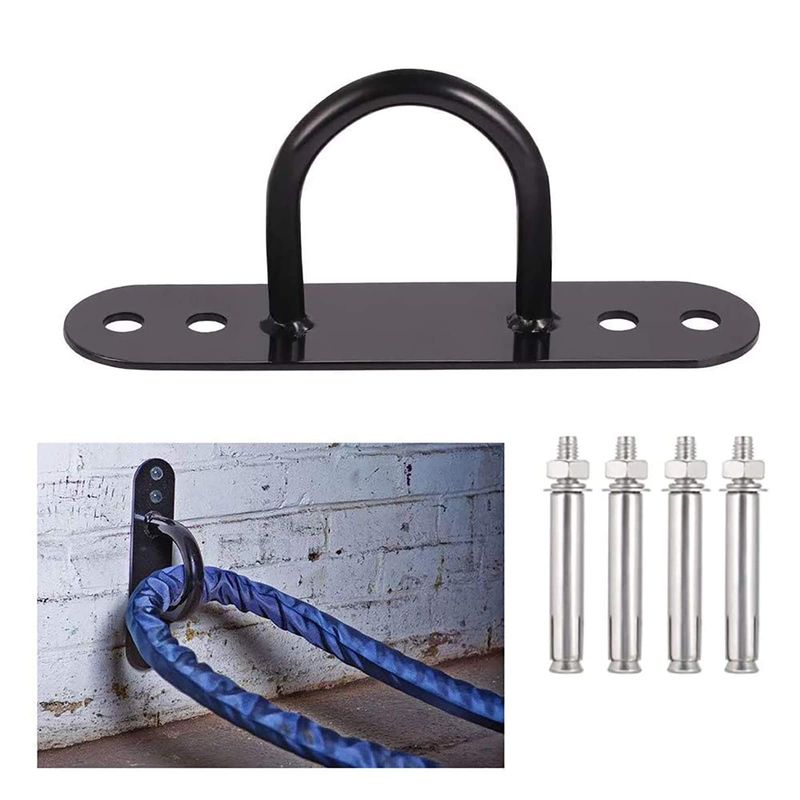 Offfay Battle Rope Anchor, Wall/Ceiling Mount Anchor Bracket Hook for ...