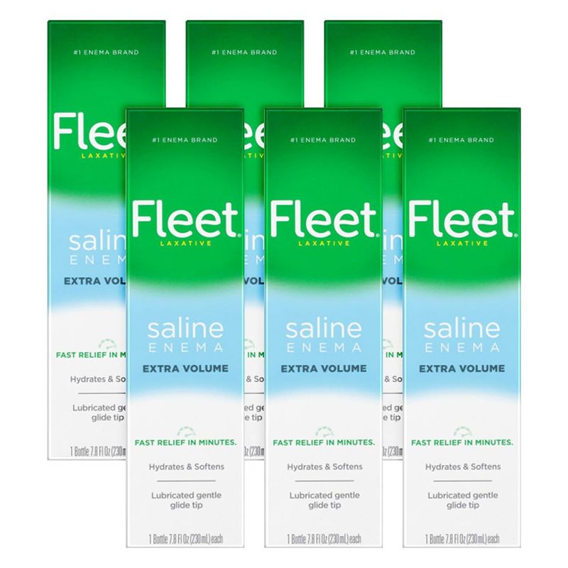 Fleet Enema Extra Cleansing and Relief 7.8 Fl Oz Pack of 6 - Online ...