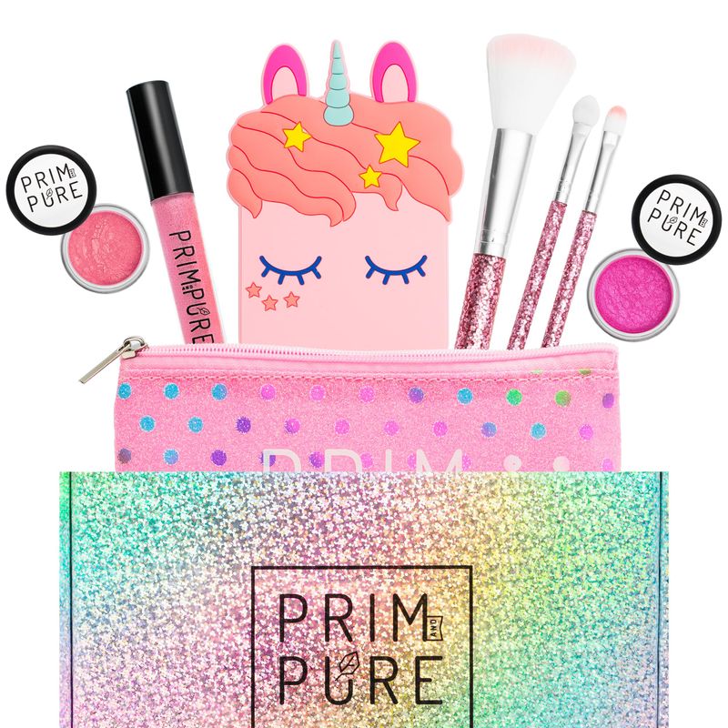 Prim and Pure Mineral Gift Set with Unicorn Mirror| Perfect for Play ...