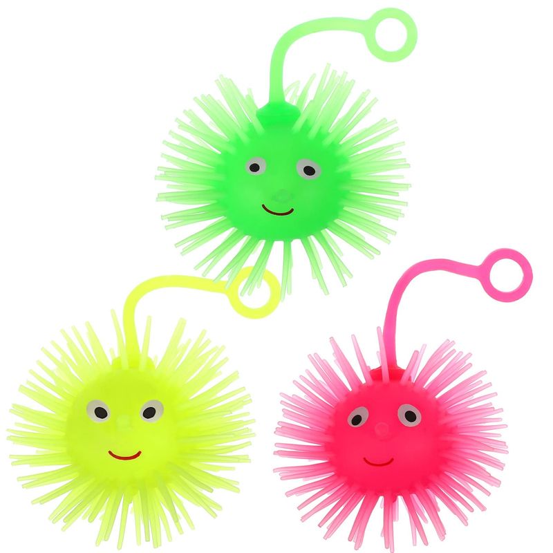 Gadpiparty 5 Pcs LED Puffer Ball Glowing Puffer Balls Sea Urchin Puffer ...