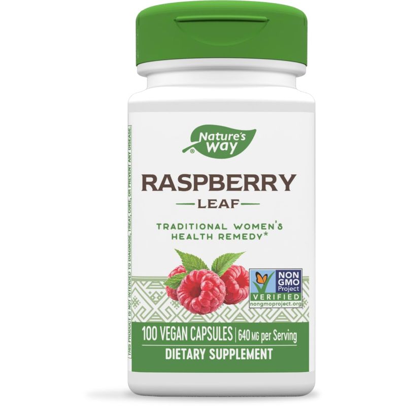 Red Raspberry Leaf (16.9 oz (480 mg) 100 Capsules - Online Marketplace ...