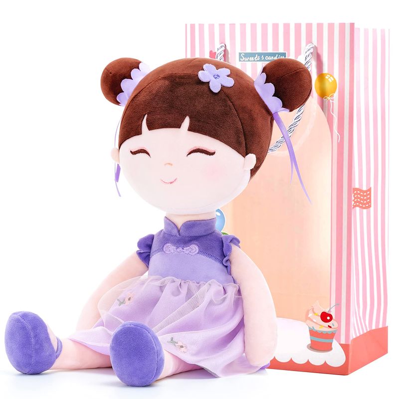 Gloveleya Dolls Oriental Decor Chinese Fairy Tale Baby Doll 16" Crape ...