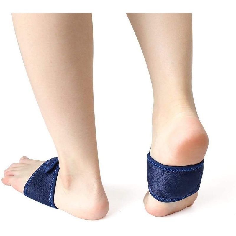 Pedimend™ 4 Pairs Gel Arch Wrap Strap | Plantar Fasciitis Therapy Arch ...