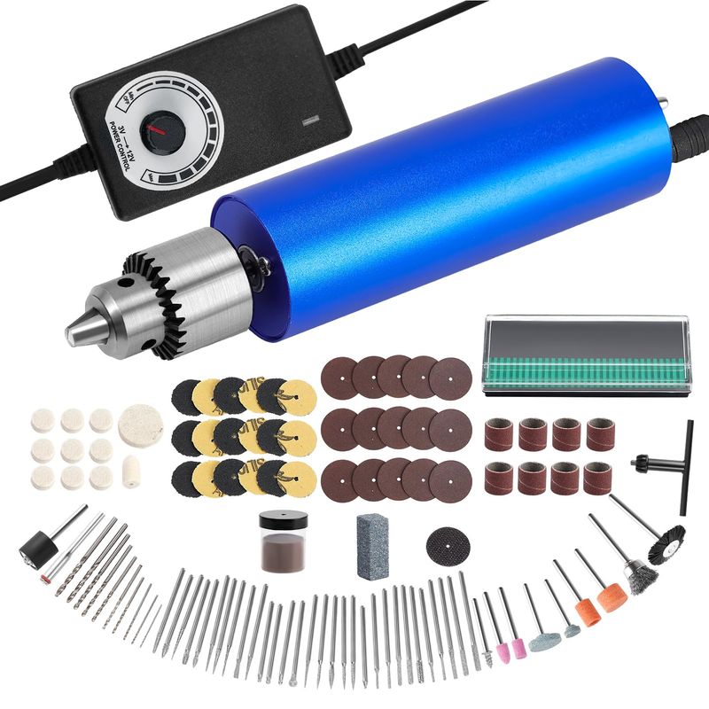 Winartton Electric Resin Polishing Kit, Resin Drill with 110 ...
