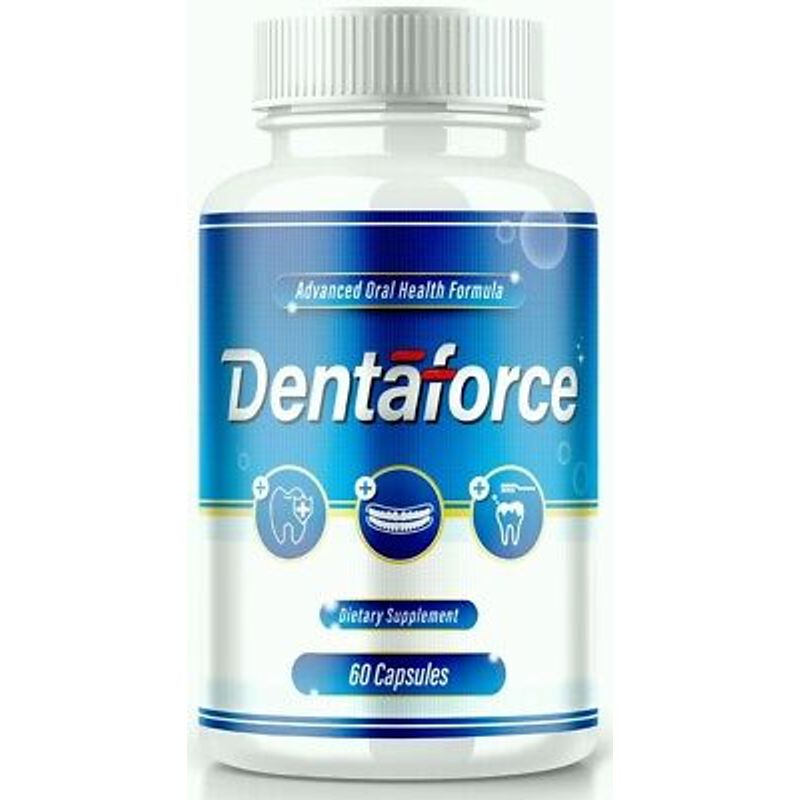 Dentaforce Dental Support Pills for Stronger Teeth & Healthier Gums ...