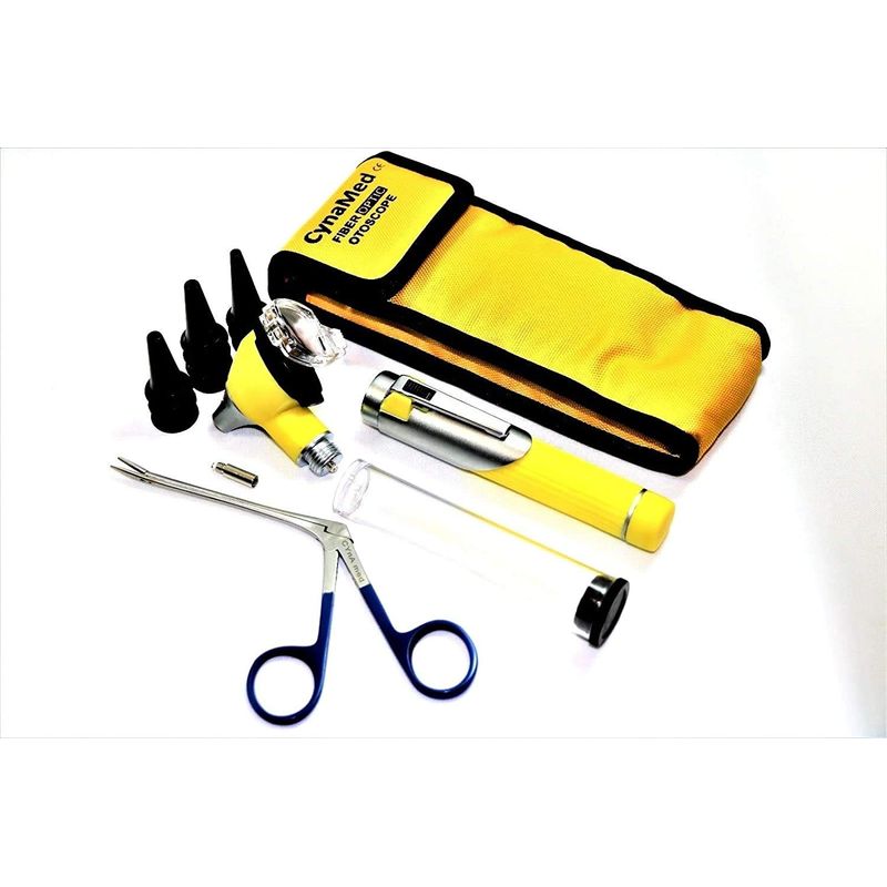 Premium Student Home USE LED Bright Light ENT Diagnostic Otoscope ...